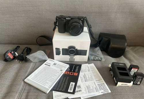 Фотоаппарат Sony ZV-E10 Kit E Pz 16-50mm, черный