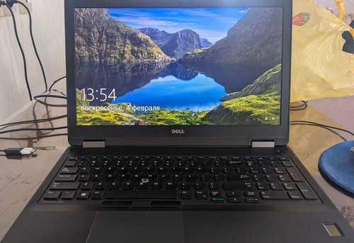 15.6" DELL LATITUDE E5570, 512 ГБ, Core i7-6820HQ, RAM 8 ГБ, Radeon R7 M370 2 ГБ