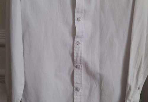 Рубашка белая школьная р.128-134