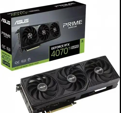 Видеокарта GeForce RTX 4070 Ti super Prime OC