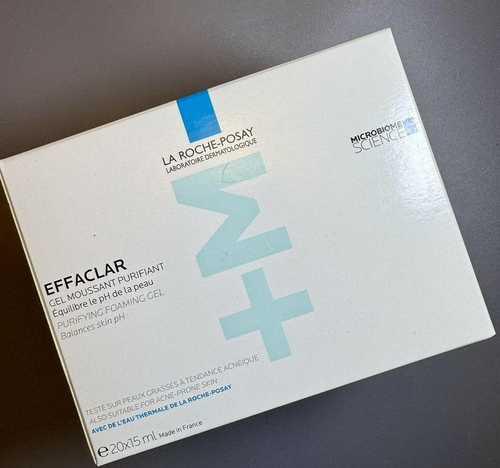 La Roche Posay effaclar очищающий пенящийся гель