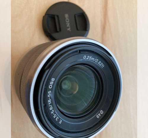 Объектив Sony sel 18-55mm e-mount