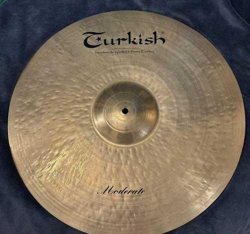 Тарелка Turkish Сymbals Моderate Ridе 20"