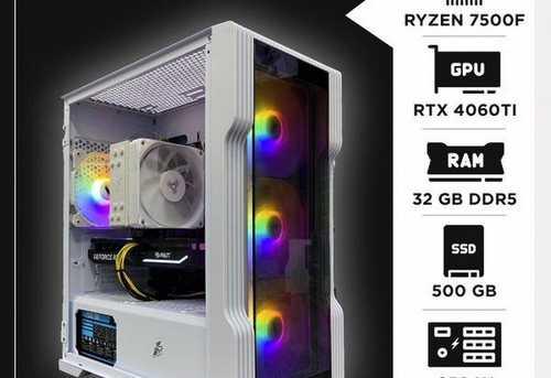 Игровой пк RTX 4060Ti / Ryzen 5 7500F / DDR5 32GB