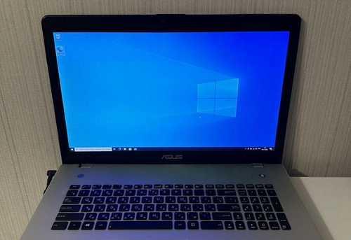 Asus n76vb 17" core i5/gt 740m 2gb