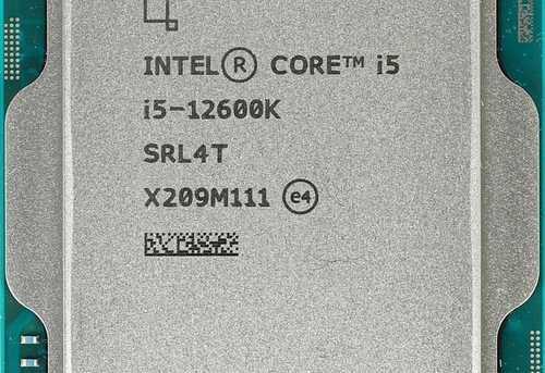 Новый гарантияПроцессор Intel Core i5 12600K