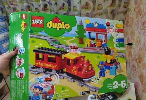 Lego duplo грузовой поезд 10875