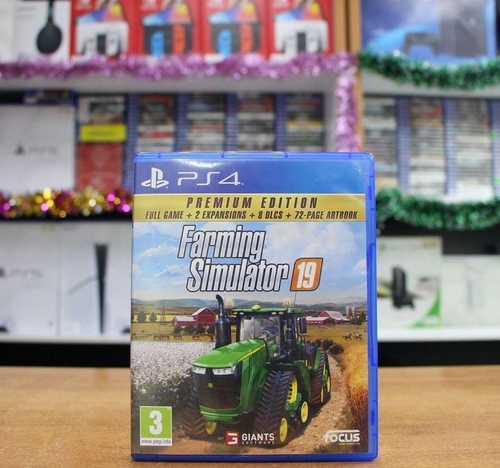 Farming Simulator 19 Premium Edition PS4, рус, бу