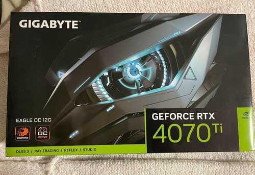 Видеокарта gigabyte GeForce RTX 4070 Ti eagle OC