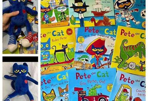 Pete the Cat Кот и Набор из 9 книг на англ. яз