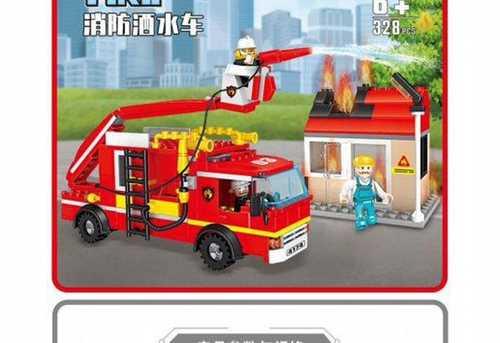 Конструктор Пожарная машина 328 дет. 4174