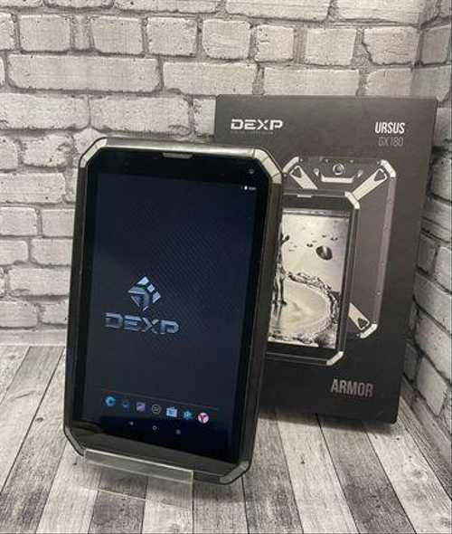 Защищенный планшет dexp Ursus GX180 Armor 16 гб 3G