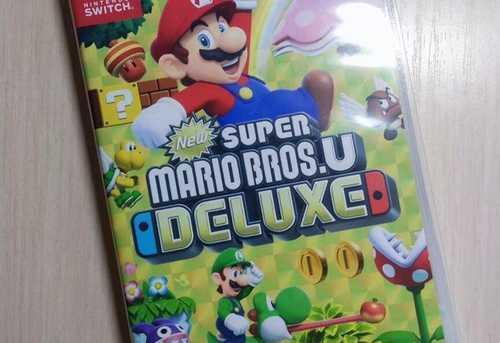 New Super Mario Bros. U Deluxe switch картридж