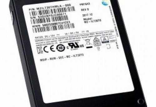 Жесткий диск Samsung mzilt3T8hbls-00007 3.84TB SSD