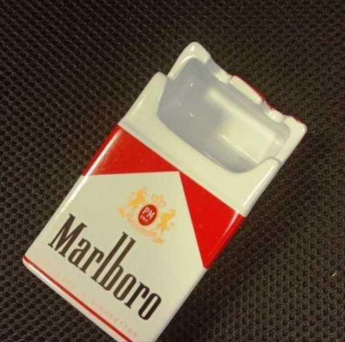 Пепельница (сигаретница) Marlboro, фарфор