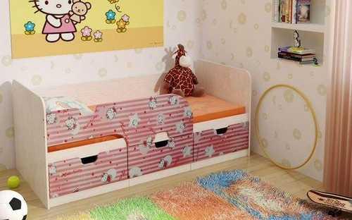 Кровать детская Минима Хелоу Кити