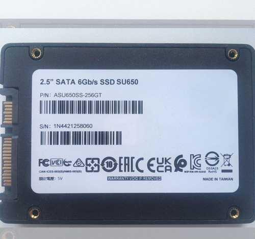 Ssd adata su650 256gb