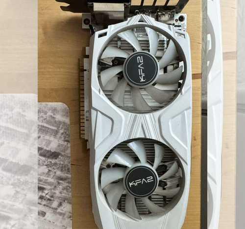 Видеокарта KFA2 GeForce GTX 1050 Ti exoc White 4GB