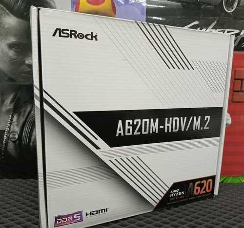 ASRock A620M HDV\M.2 (am5)