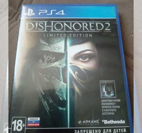 Игра dishonored 2 ps4