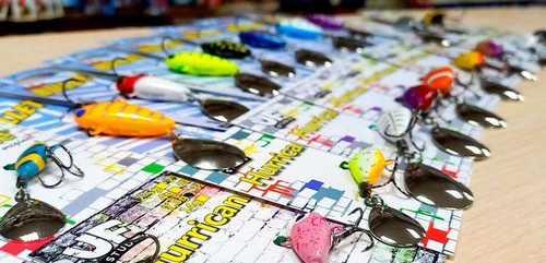 Теил-спиннеры в ассортименте