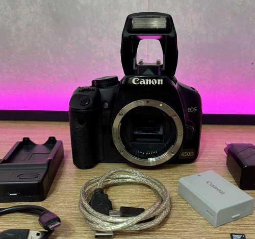 Canon 450D body зеркальный фотоаппарат