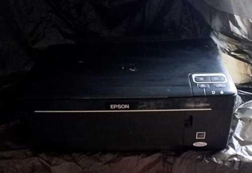 Принтер epson цветной на запчасти