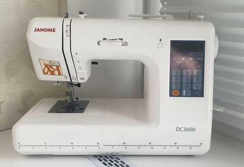 Швейная машина Janome DC3600