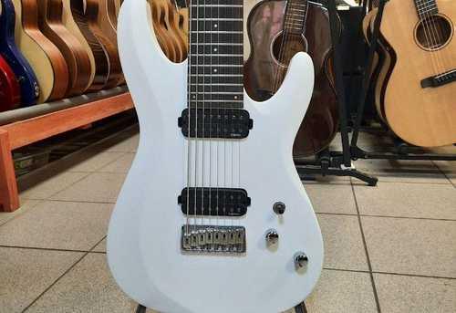 Электрогитара Schecter C-8 Deluxe HH Satin White G