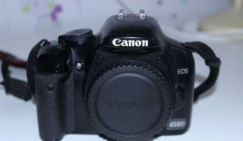 Зеркальный фотоаппарат Canon 450D body (тушка)