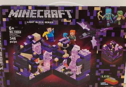 Lego minecraft аналог со подсветкой