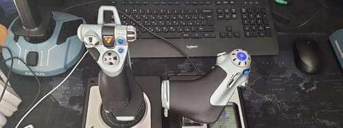 Джойстик Logitech x52 H.O.T.A.S