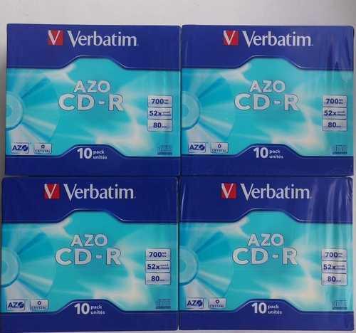 Болванка Verbatum CD -R 700mb за 10шт