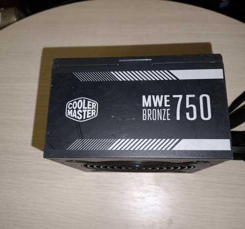 Cooler Master MWE 750 Bronze 80 plus