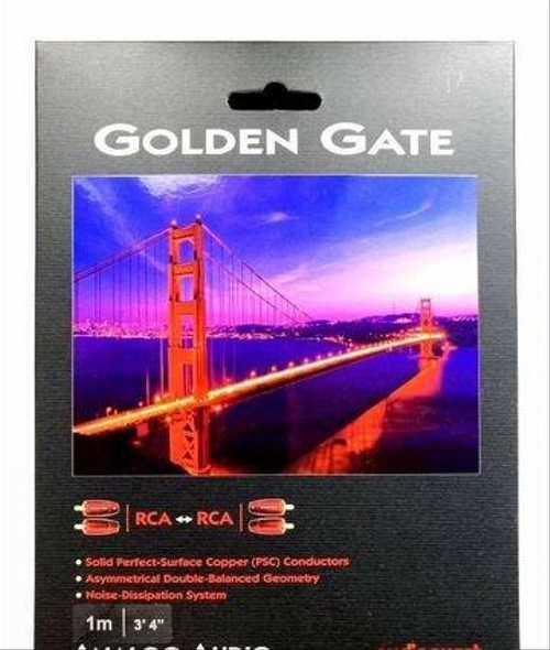 Кабель межблочный Audioquest Golden Gate 2RCA 1м