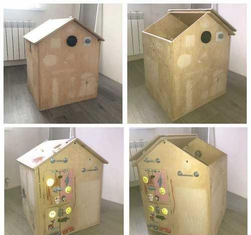 Домик из фанеры