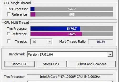 Процессор intel core i7-10700F BOX LGA1200
