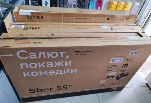 Продам большой телевизор 55 sber sdx-55u4127