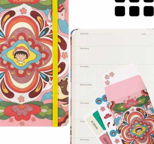 Еженедельник недатированный Moleskine momoko sakur