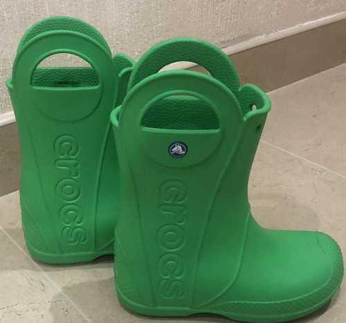 Резиновые сапоги crocs детские