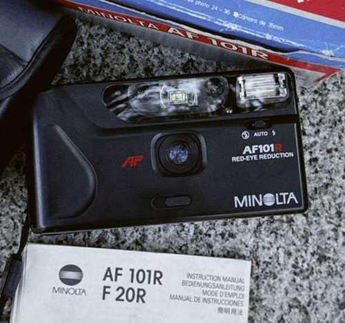 Minolta AF 101 R пленочный фотоаппарат