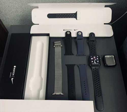 Часы apple watch 3 42mm nike +