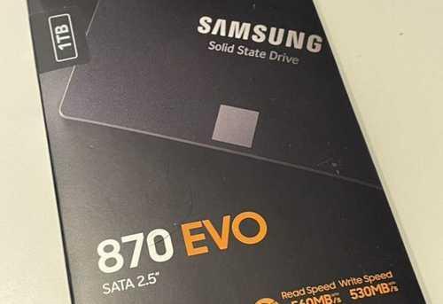 1000 гб 2.5" SSD накопитель Samsung 870 EVO