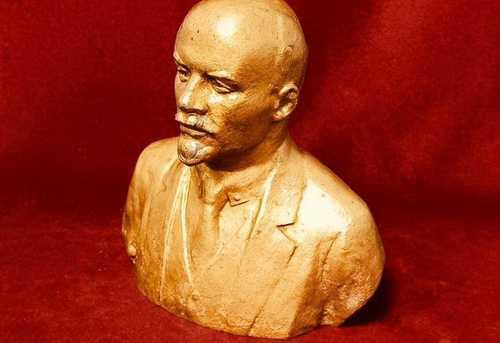 Бюст Ленин силумин 20 см