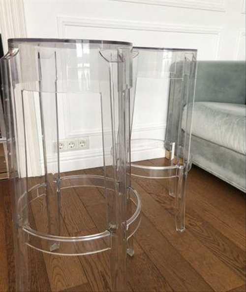 Барные стулья Kartell louis ghost оригинал