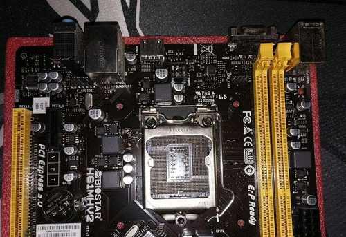 Материнская плата biostar H61M LGA 1155