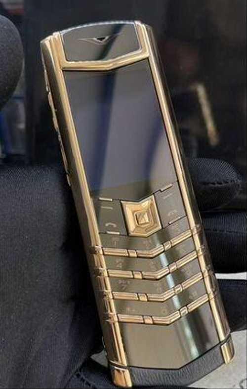 Vertu Signature S design розовое золото