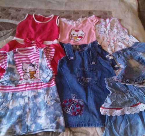 Вещи на девочку 4-7 лет