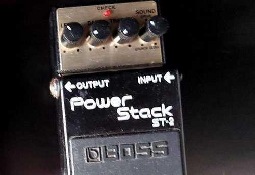 Гитарная педаль эффектов Boss power stack (ST-2)