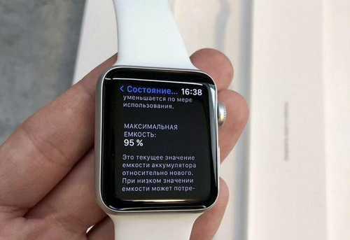 Apple Watch 3 42 mm 95% акб